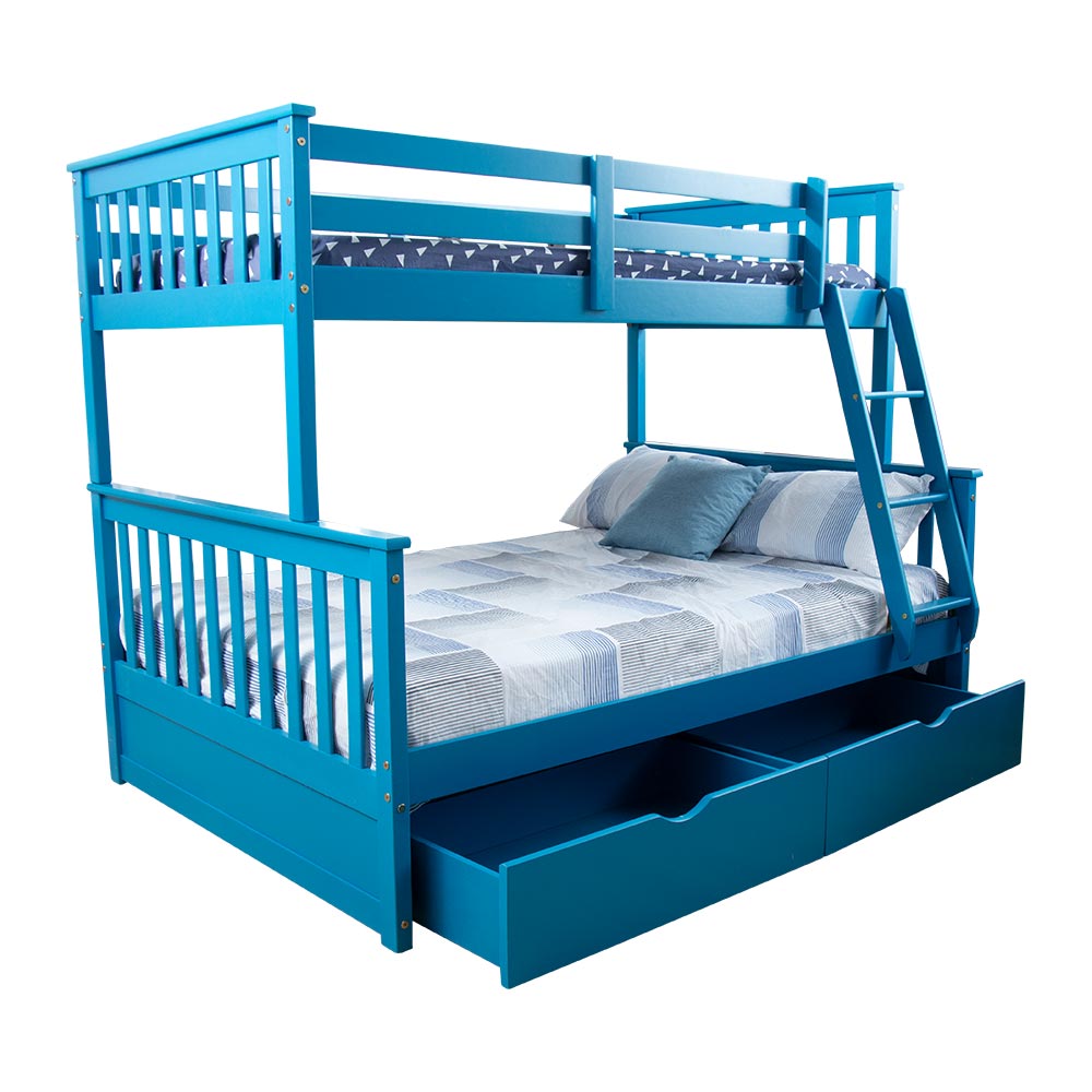 Litera Twin/Full Verona + Par De Cajones /El Bosque - El Bosque