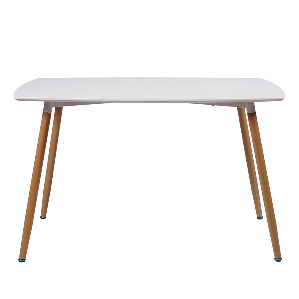Mesa de Comedor Rectangular Alice | Blanco -El Bosque - El Bosque